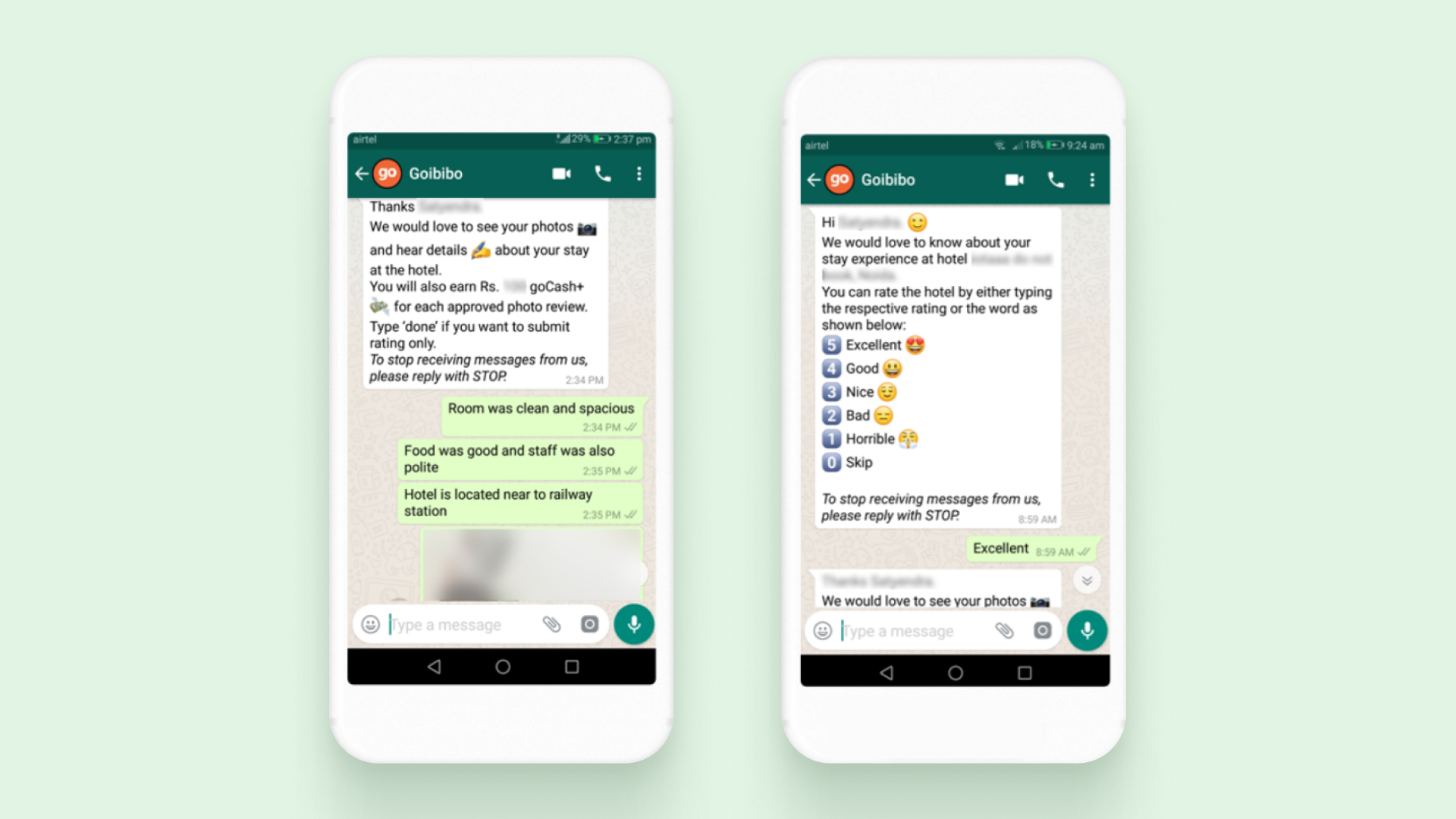 Customer Support on WhatsApp